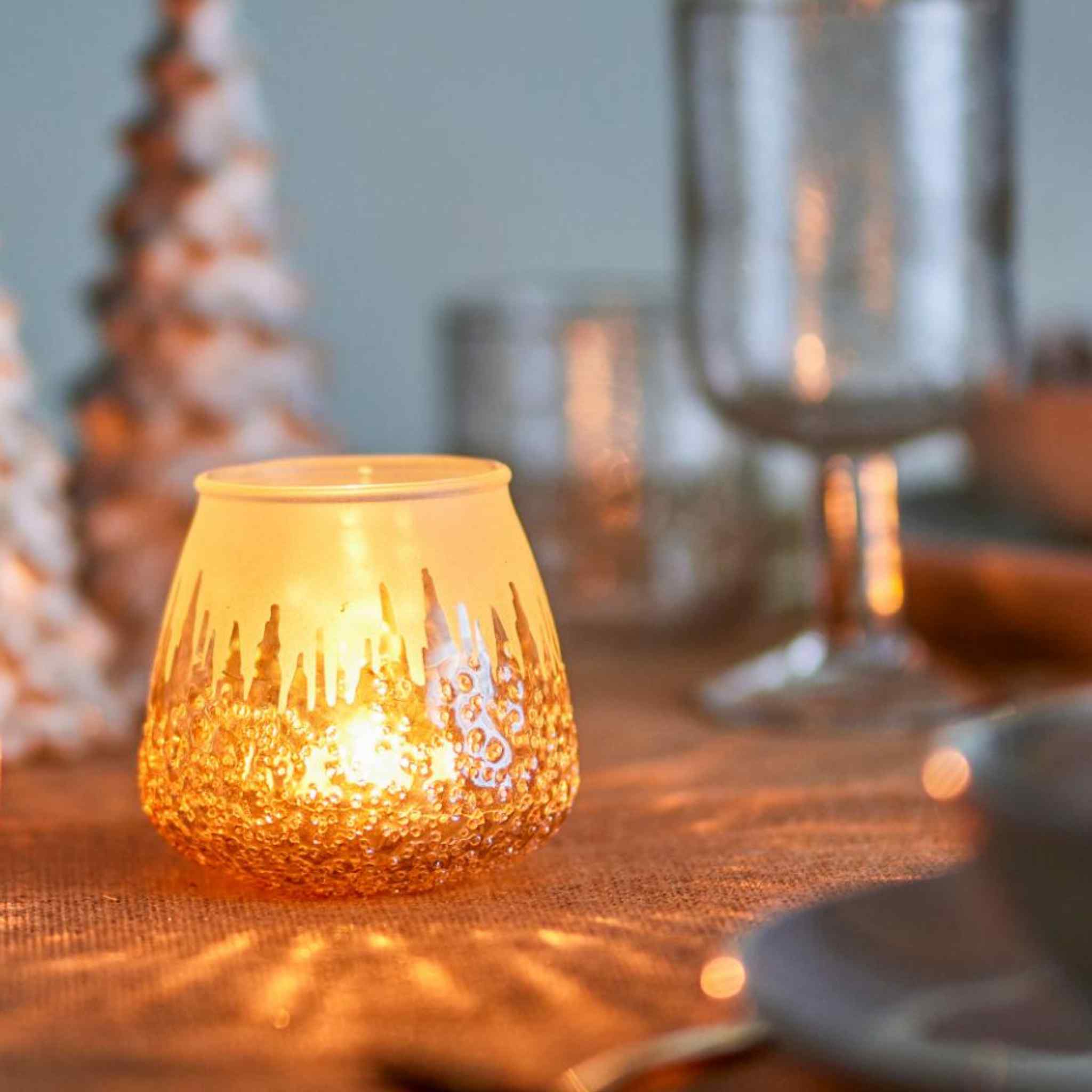 Glass votive holders store